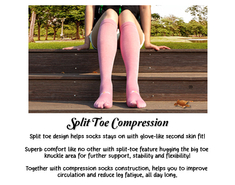 Split toe Compression – ja-vie